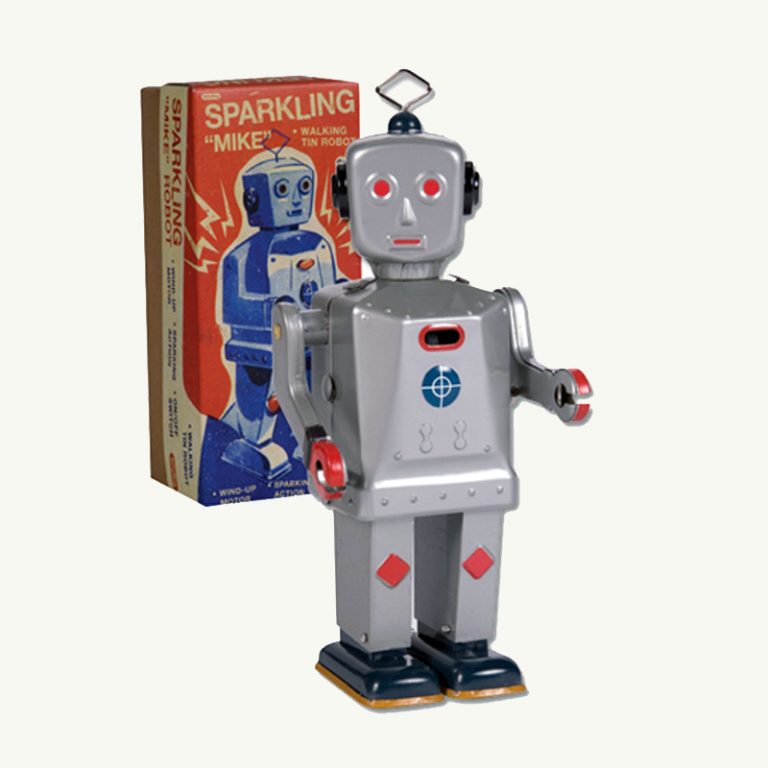 Schylling Planet Robot Tin Windup