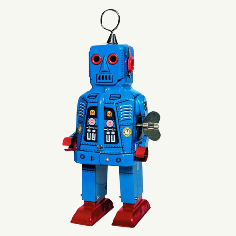 Schylling Planet Robot Tin Windup