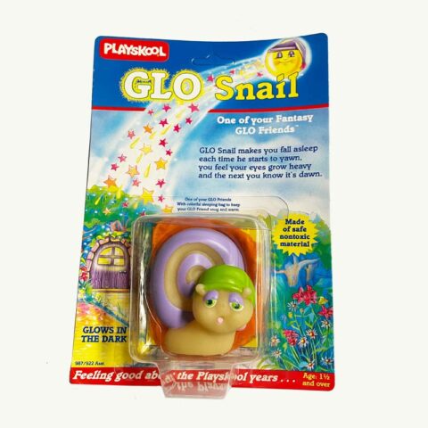 Glo Snail 1985 Hasbro Playskool Toy