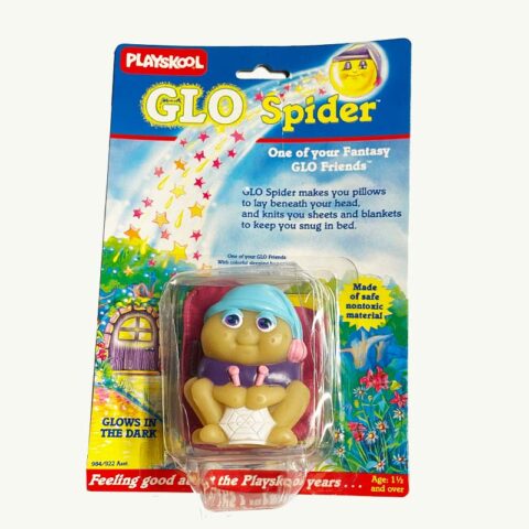Glo Spider 1985 Hasbro-Playskool Fantasy Glo Friends